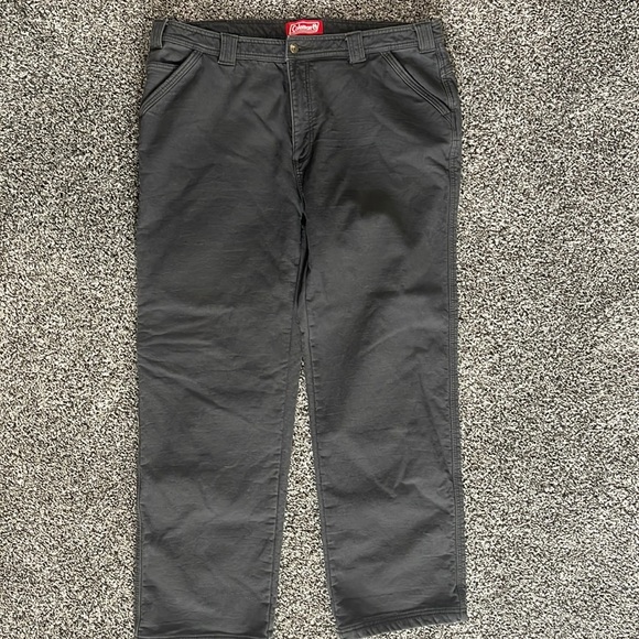 Coleman | Jeans | Mens Coleman Fleece Lined Work Pants | Poshmark
